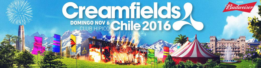 Ya está arriba el Line Up oficial de Creamfields Chile 2016